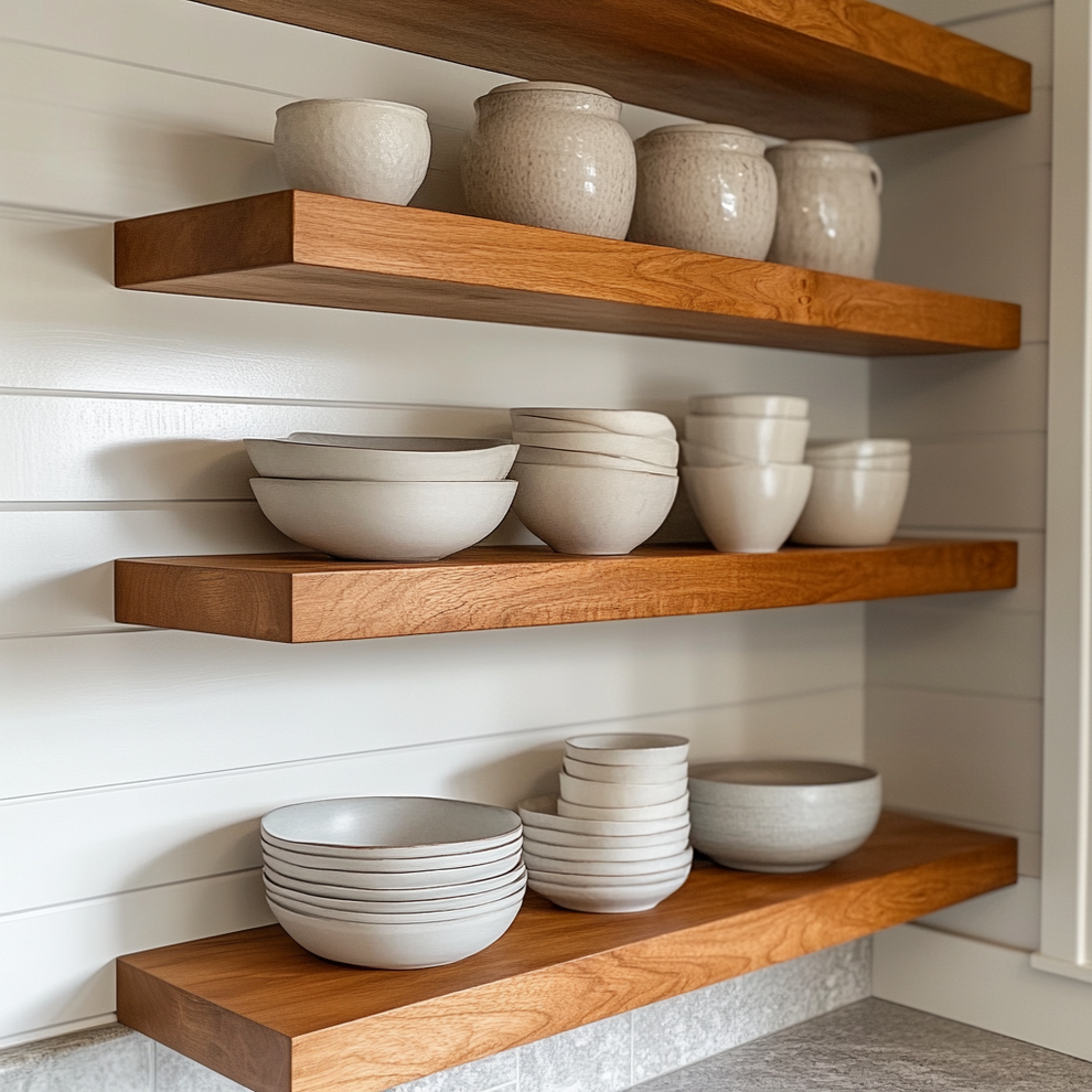 Cherry Floating Shelf – Brick Mill Furniture