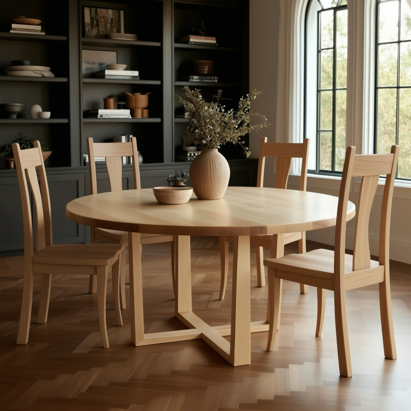 The Florentine Solid Wood Dining Table | Brick Mill Furniture
