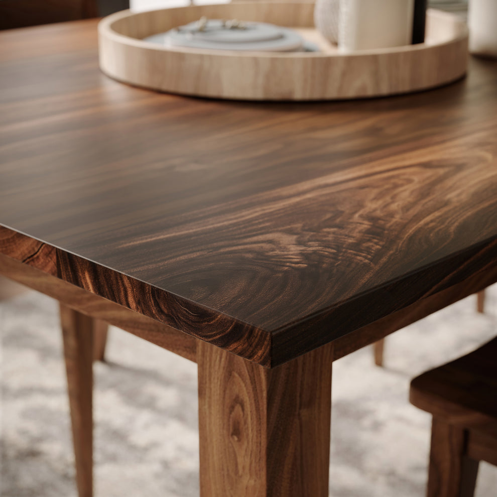 The Piper Solid Wood Dining Table | Brick Mill Furniture