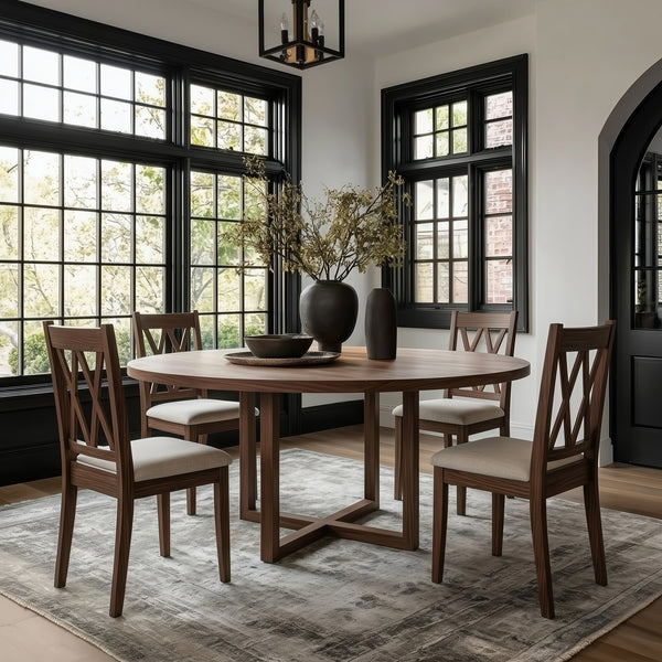 The Florentine Solid Wood Dining Table | Brick Mill Furniture