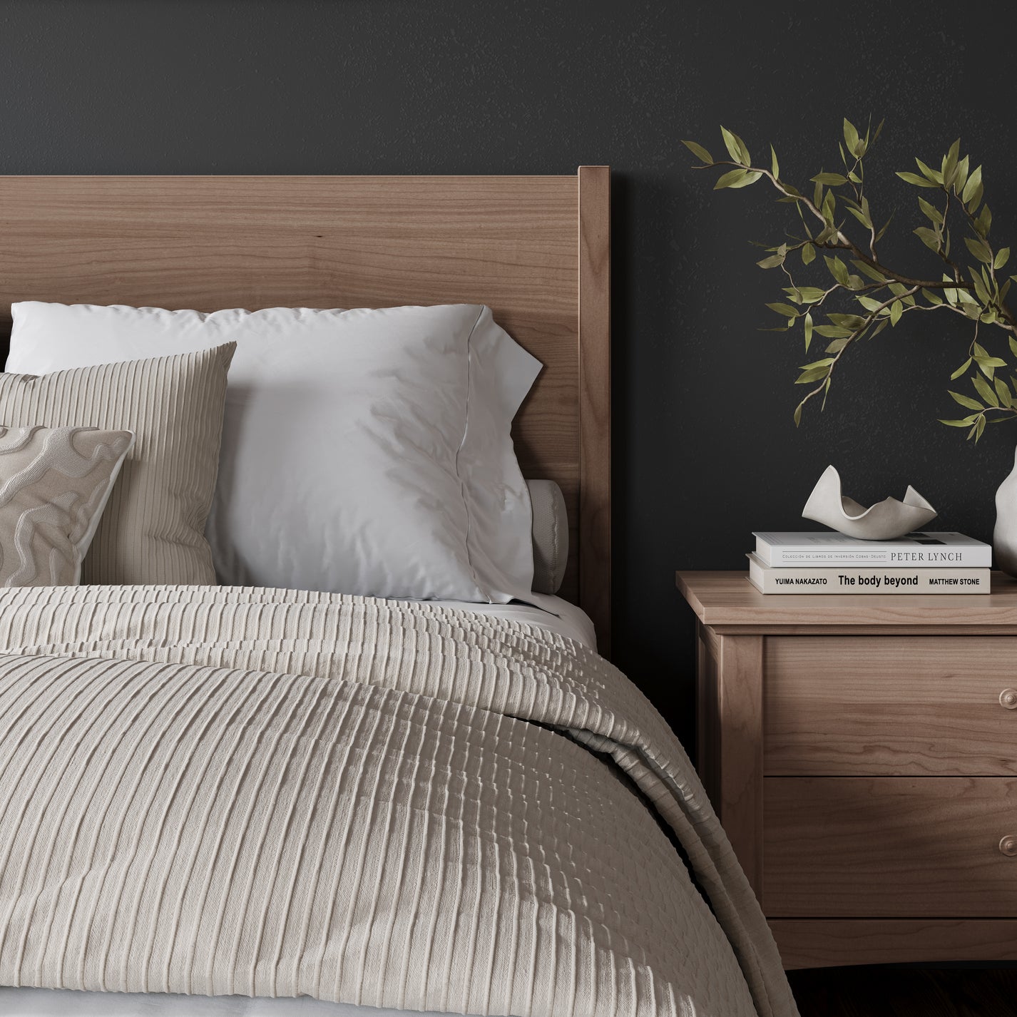 The Bradford Solid Wood Bed Frame| Brick Mill Furniture